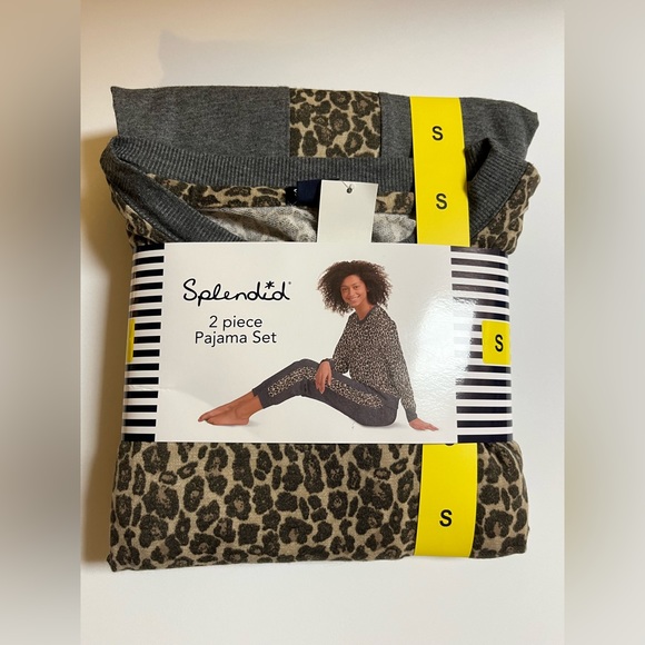 Splendid | Intimates & Sleepwear | Splendid Leopard Print Pajama Lounge ...